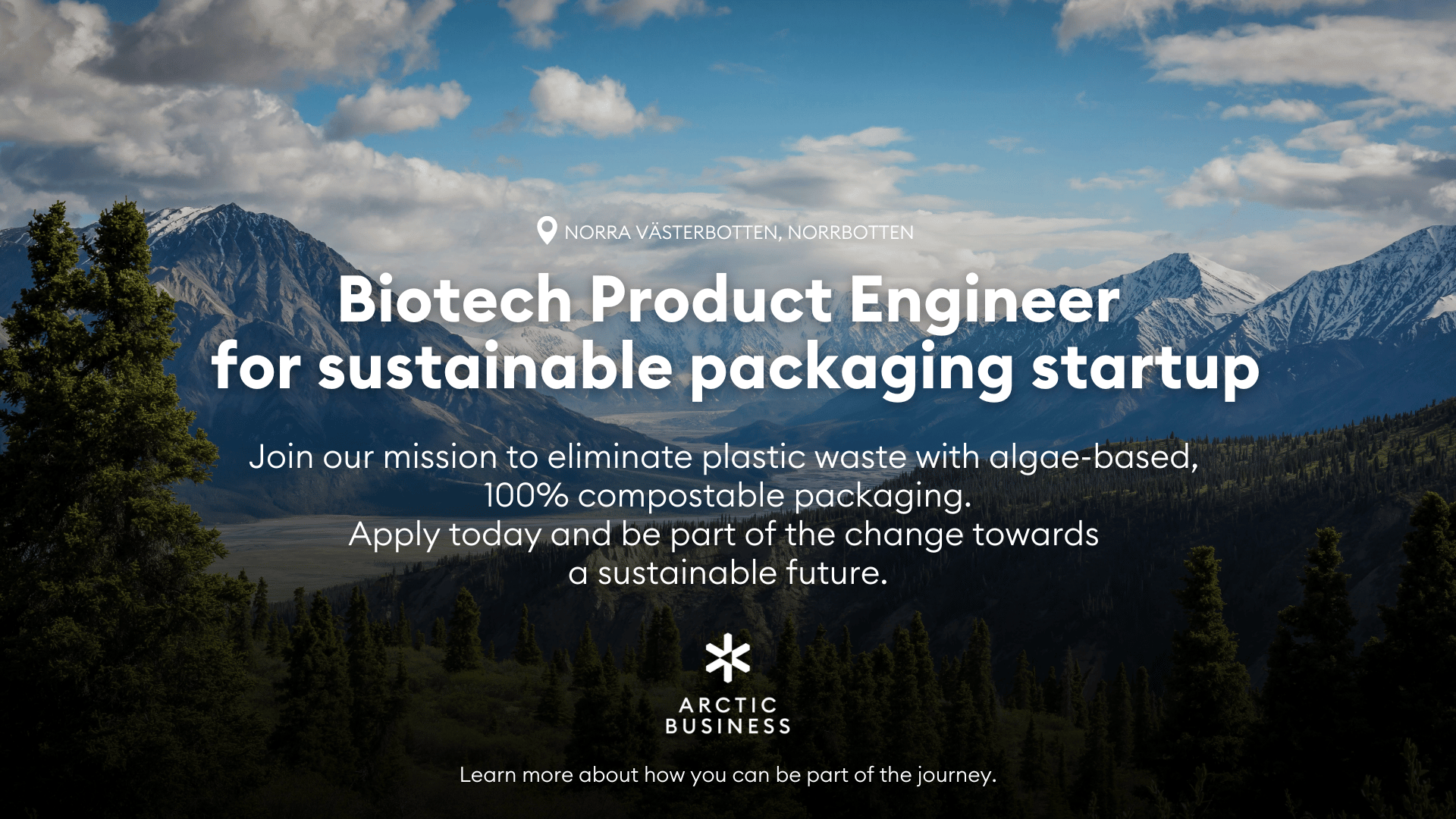 Biotech Product Engineer for sustainable packaging startup - Arctic ...